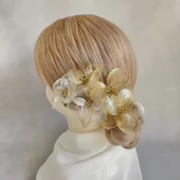 楽天市場】ヘッドドレス アメリカンフラワー 髪飾り ゴールド 楽天市場】ヘッドドレス アメリカンフラワー 髪飾り ゴールド