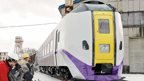 261系特急車両デザイン一新 JR公開（動画）：北海道新聞デジタル