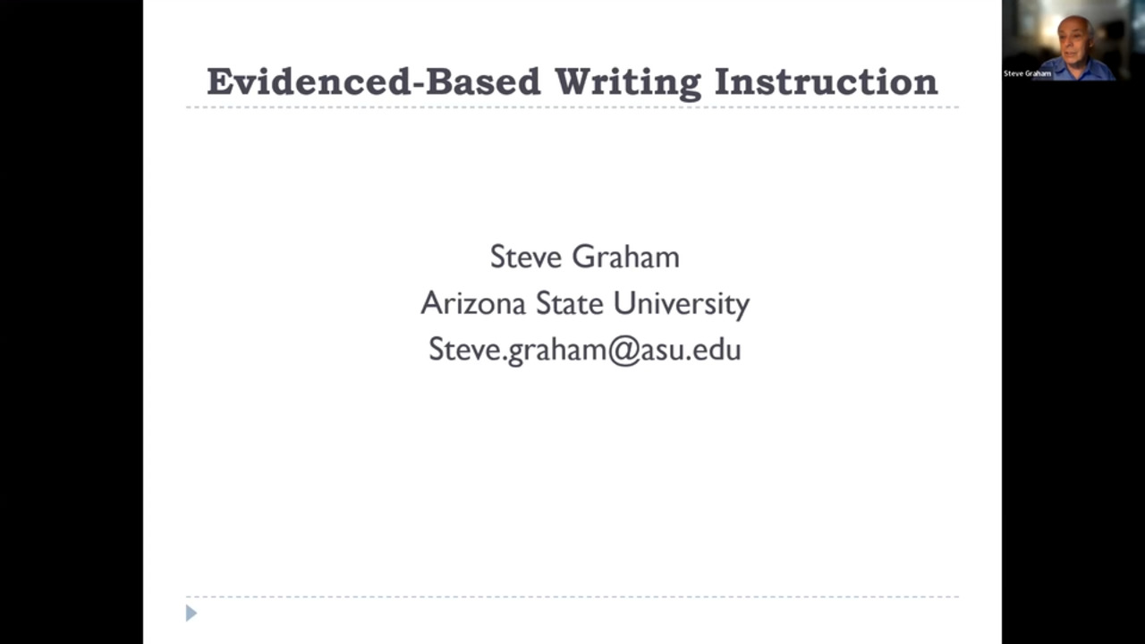 Research-Based Writing Instruction: Five Essential Features with Dr ...